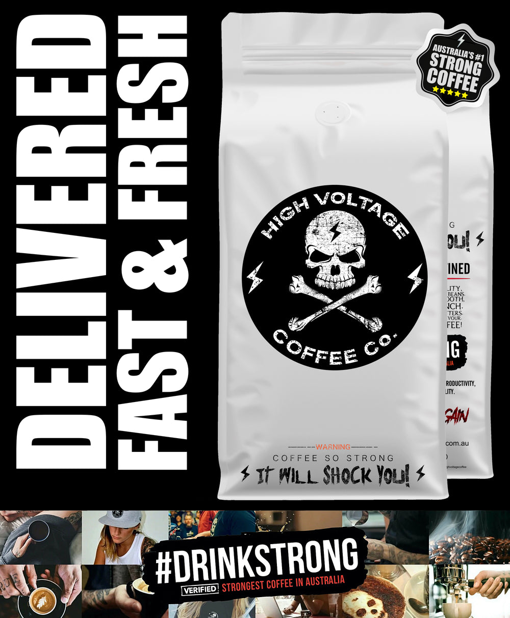 Australia's #1 Strong Coffee | High Voltage Coffee Co.
